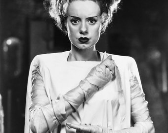 Elsa Lanchester the Bride of Frankenstein Halloween Hollywood | Etsy