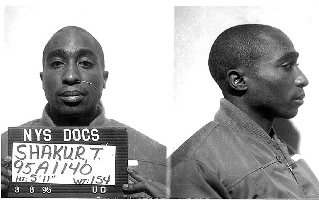 Tupac Shakur Photo Poster Mugshot Wall Art Rap Hip Hop Celebrity ...