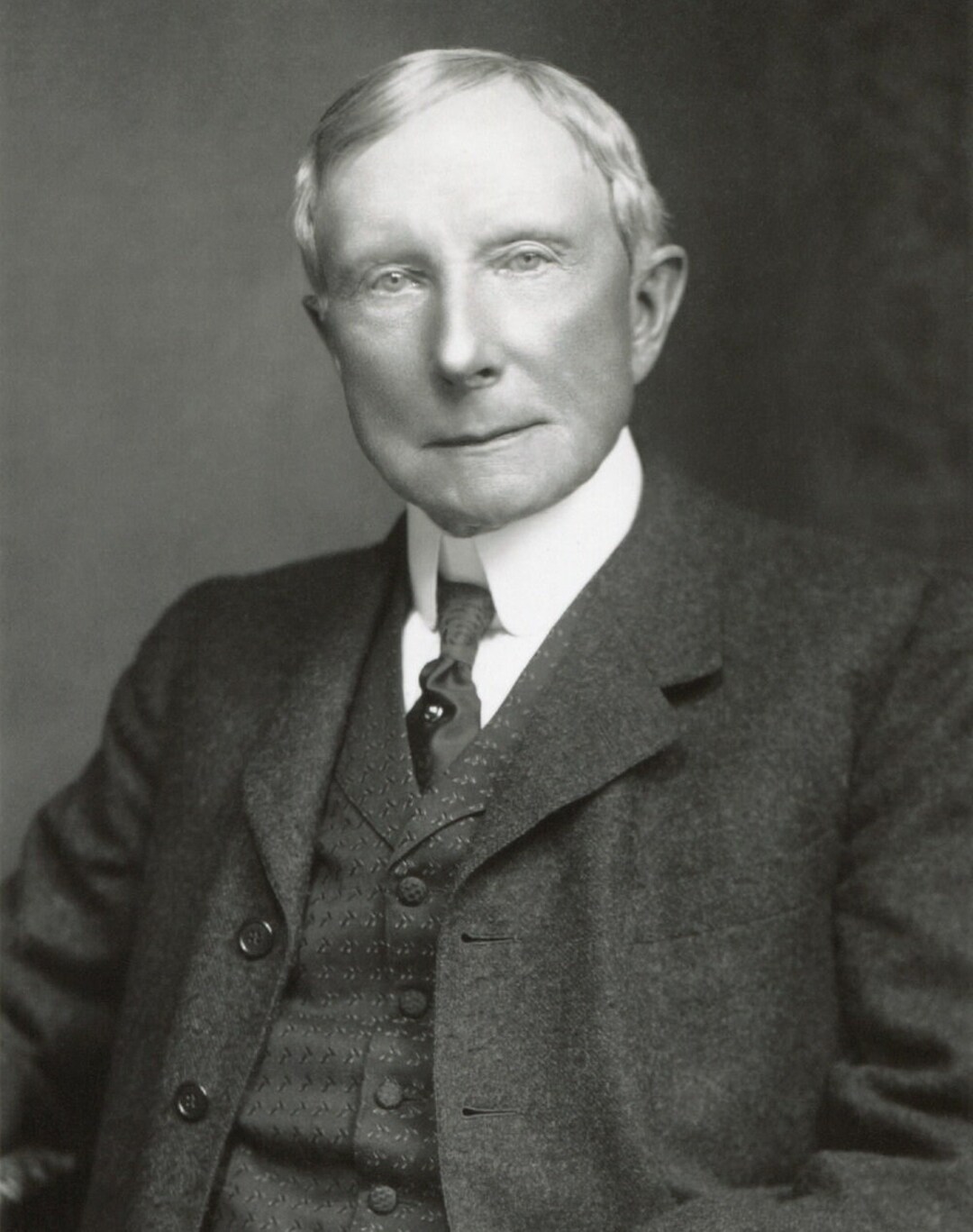 John D. Rockefeller Portrait Photo American Business Magnate Art ...