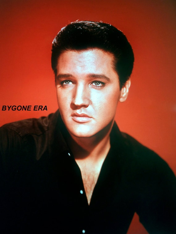 Elvis Presley Color Poster Art Photo Artwork 11x14 16x20 or | Etsy