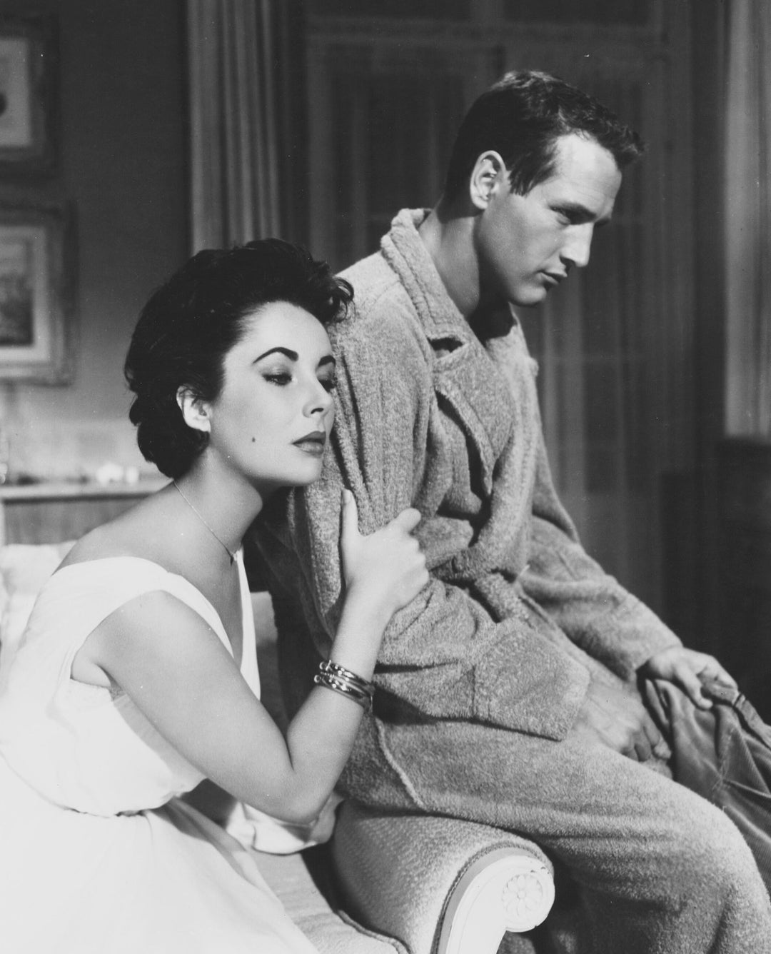 Paul Newman Elizabeth Taylor Cat on A Hot Tin Roof Poster Art - Etsy