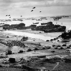 D-day and D-day Plus 1 Normandy Poster Art Set Photo WWII Posters ...
