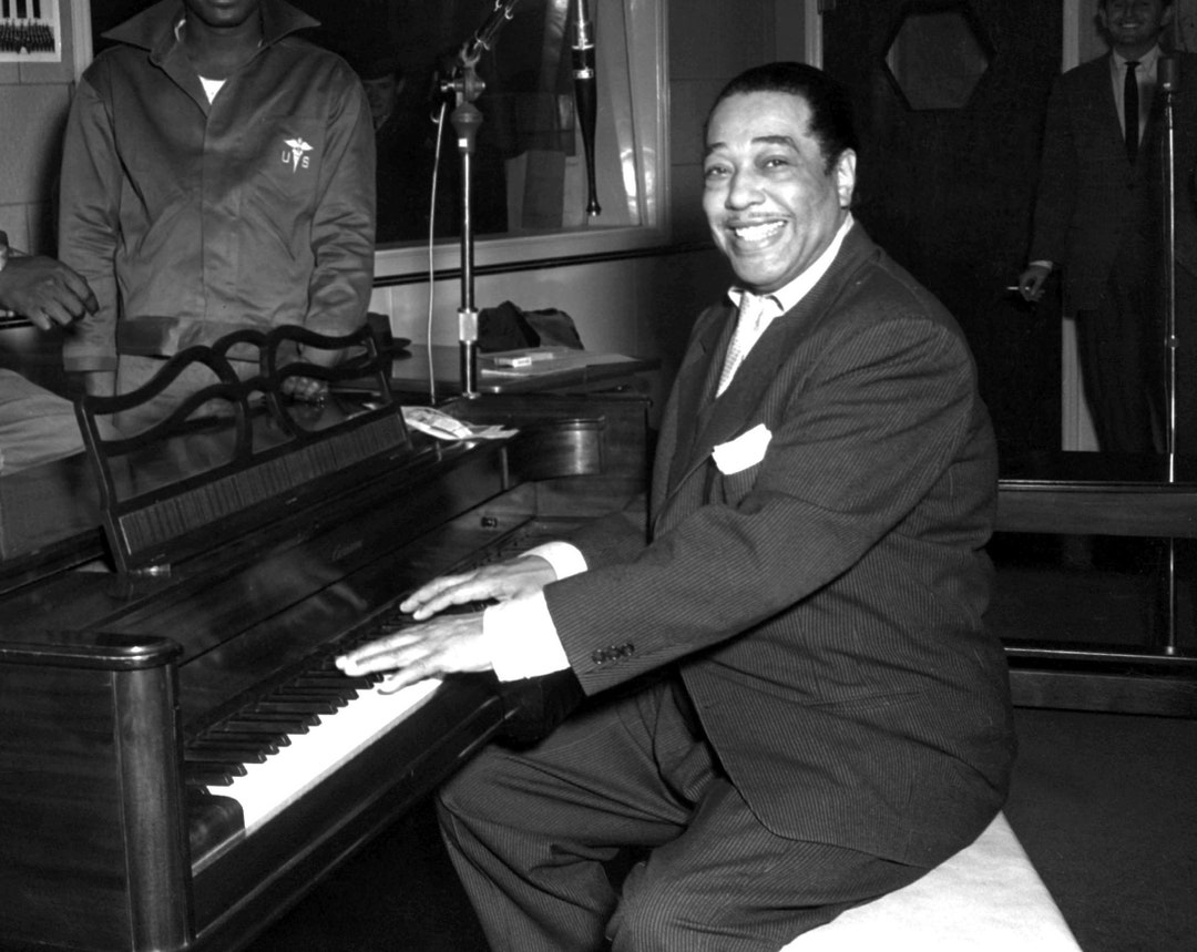Duke Ellington Poster Photo Piano Jazz Wall Art 8x10 11x14 And/or 16x20 ...