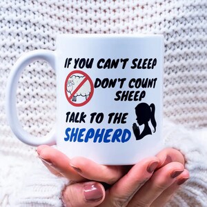 If You Can't Sleep Don't Count Sheep Talk To The | Etsy