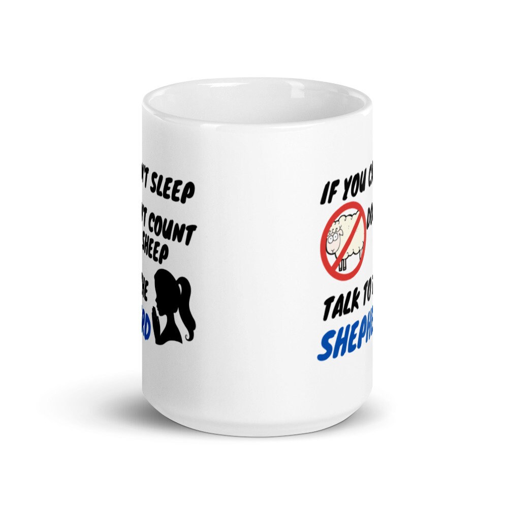 If You Can't Sleep Don't Count Sheep Talk To The | Etsy