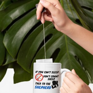 If You Can't Sleep Don't Count Sheep Talk To The | Etsy