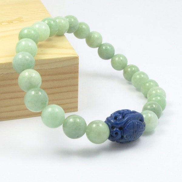 Carved Jade Bead - Etsy