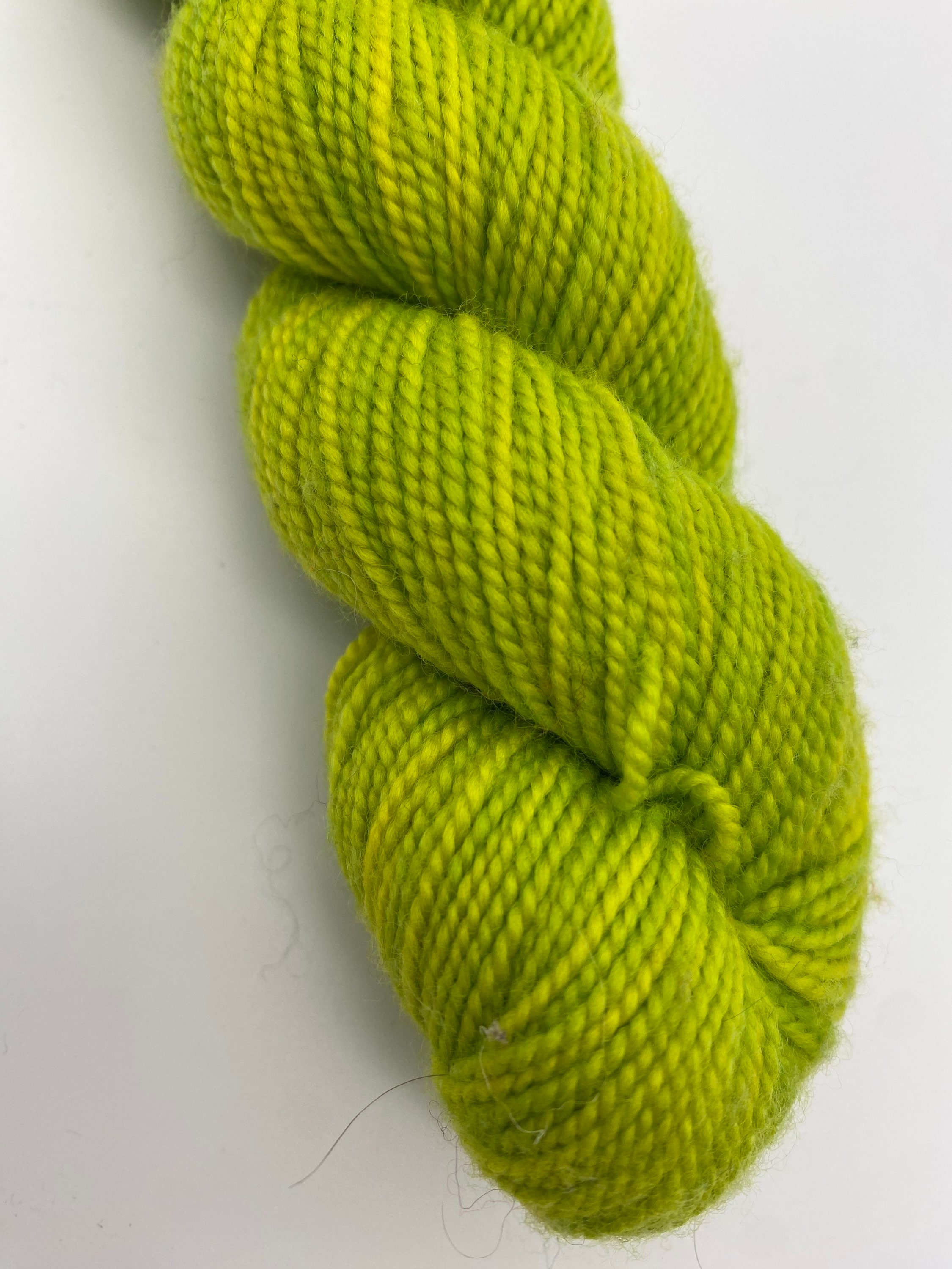 Koigu Wool Lime Neon Green Yarn KMP Fingering Weight Painter's Palette ...