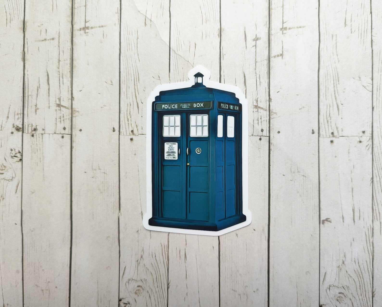 Tardis Sticker Doctor Who Sticker - Etsy