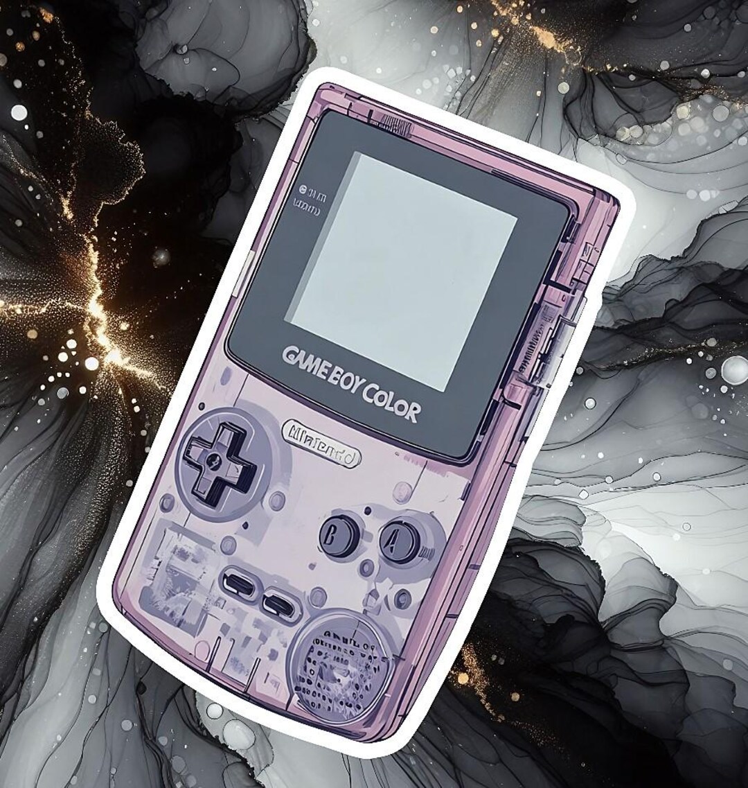 Game Stickers, Gameboy Color Sticker, Nintendo Stickers - Etsy