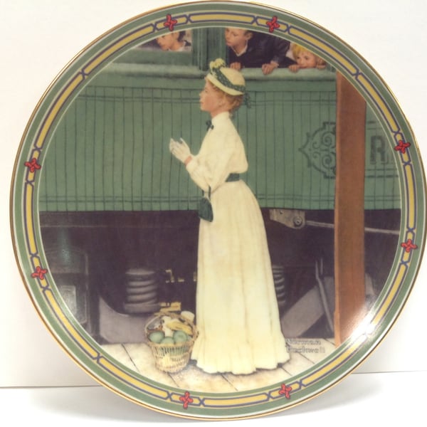 Norman Rockwell Plates - Etsy