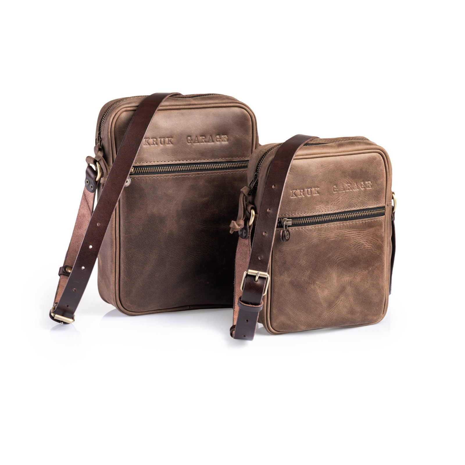 Leather Messenger Bag Crossbody Bag for Men Leather Mens Bag Leather ...