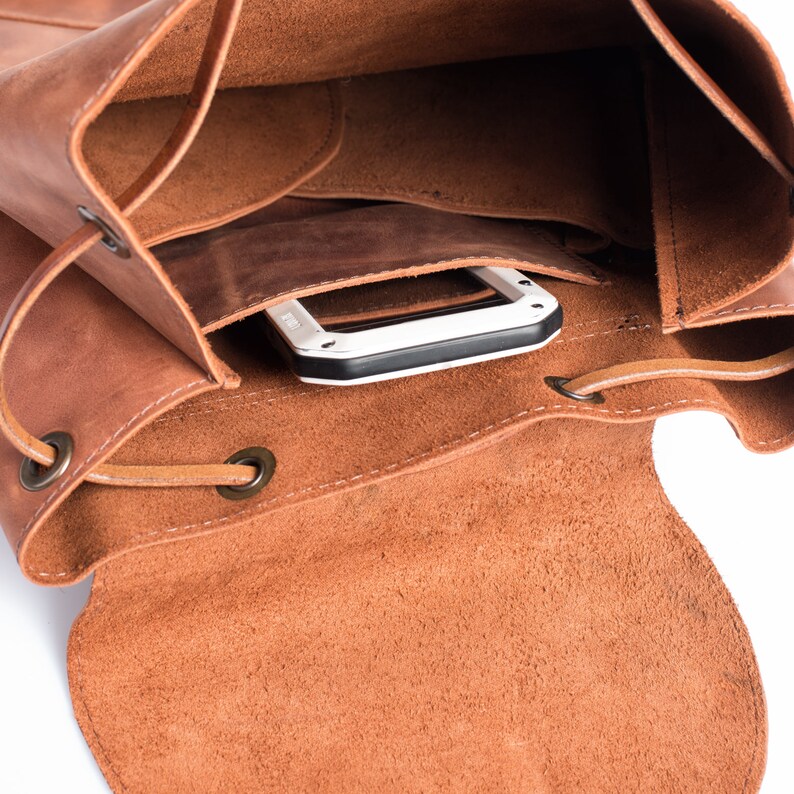 Summer Backpack School Backpack for Teens Leather Backpack - Etsy