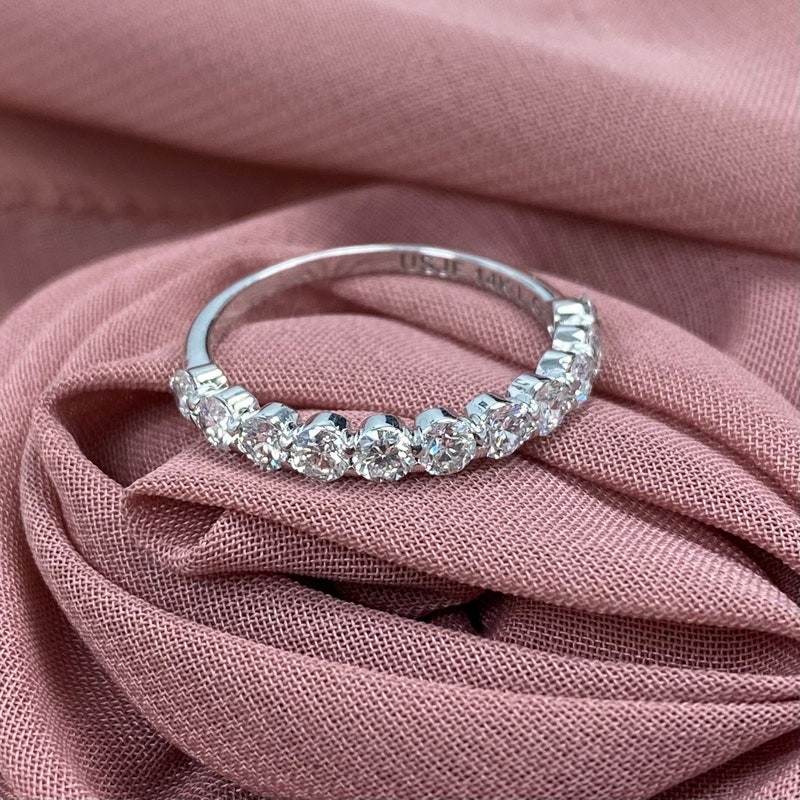 Half Eternity Band 1ct - Etsy