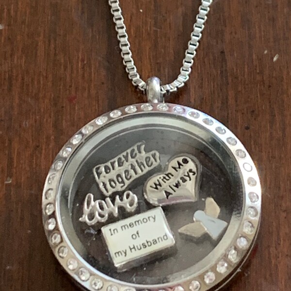 Memory Locket Charm - Etsy