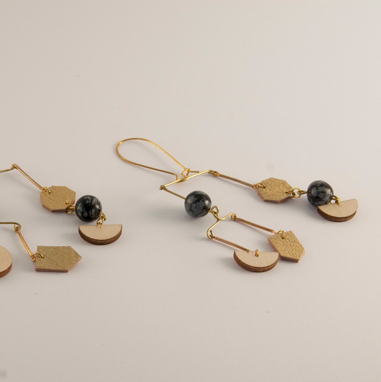 Mobile Earrings, Geometric Earrings, Drop Earrings, Abstract Earrings ...
