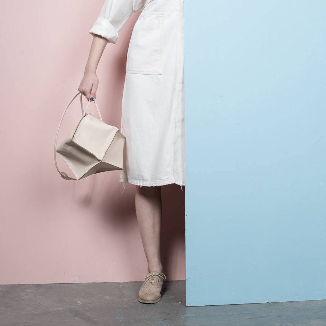 Small Messenger Bag Unique Messenger Bag Shoulder Bag City | Etsy