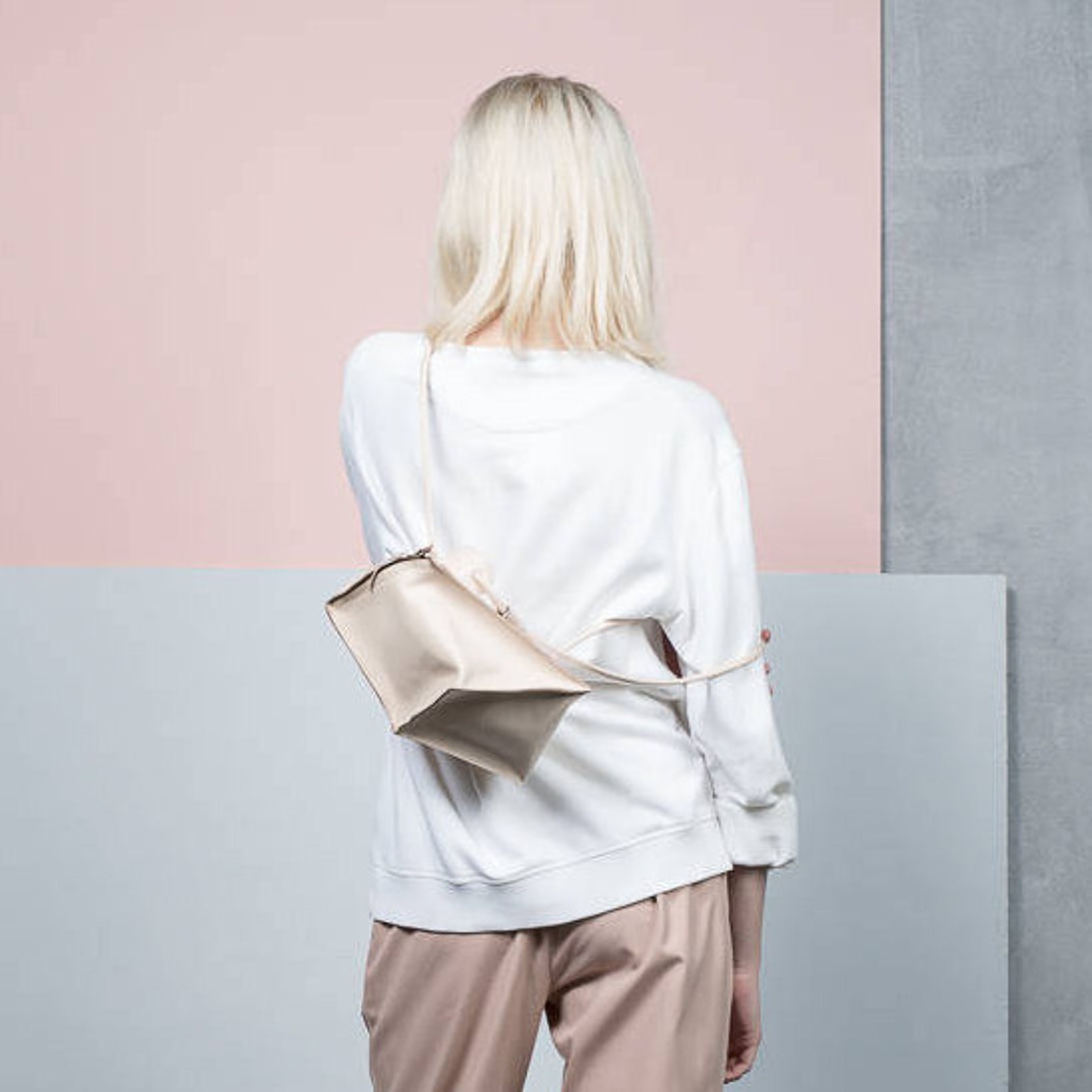 Small Messenger Bag Unique Messenger Bag Shoulder Bag City | Etsy