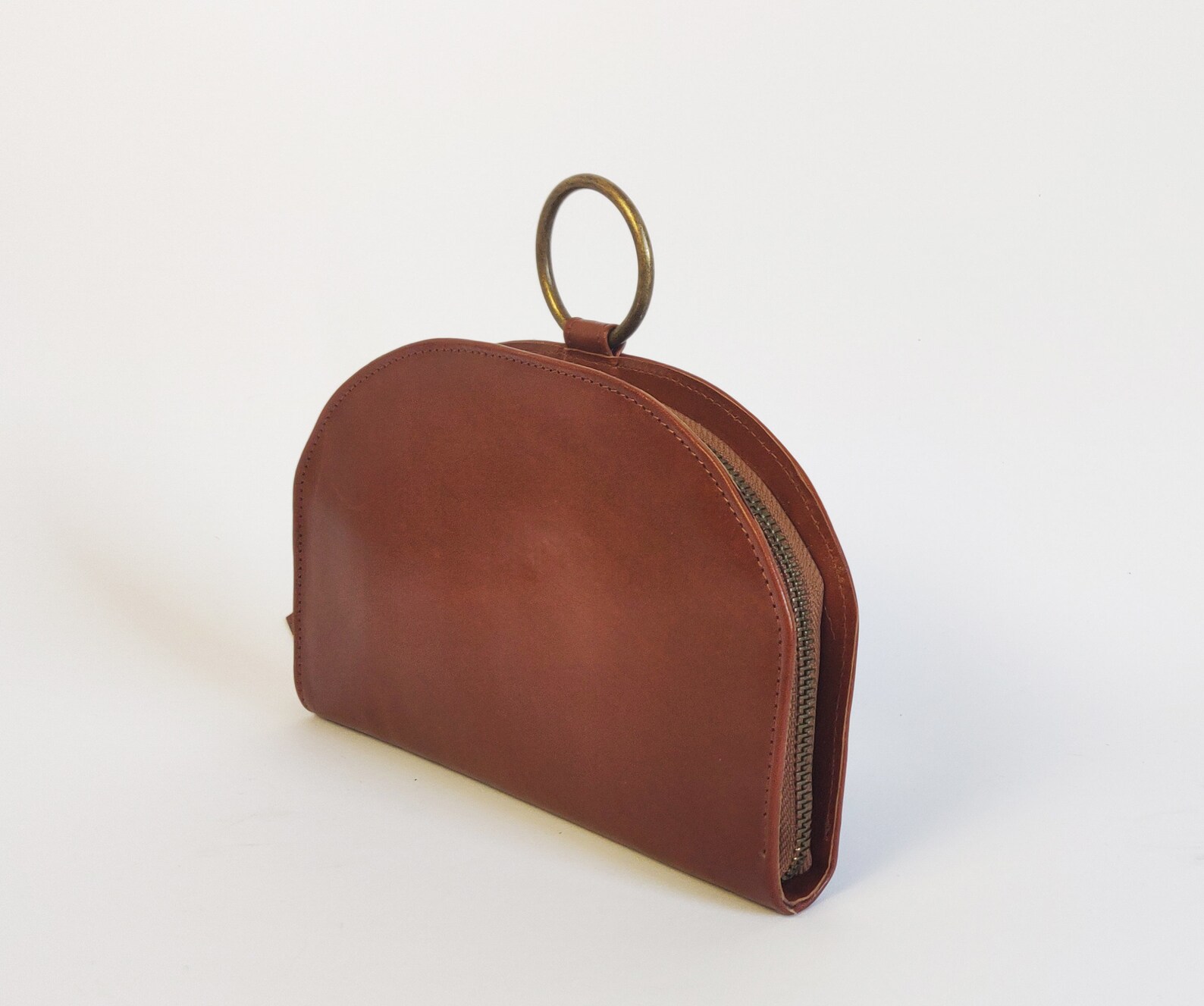 Leather Crossbody Bag, Small Leather Handbag, Shoulder Bag, Small Brown ...