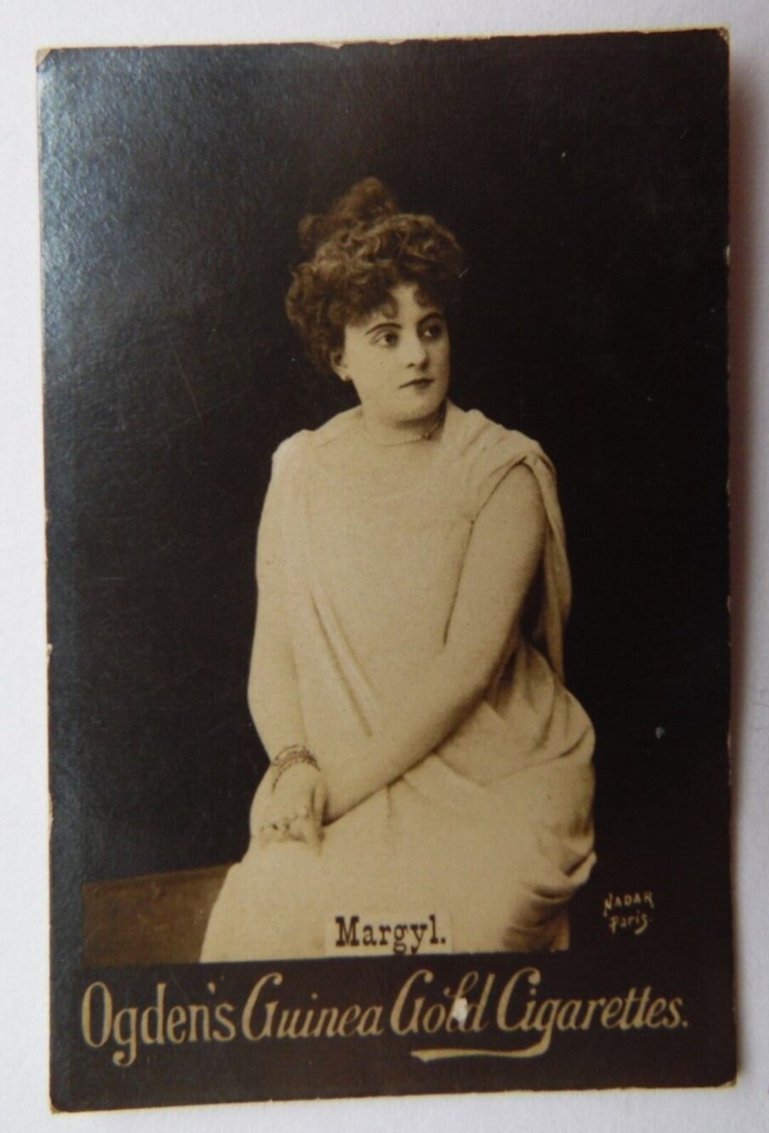 Victorian Ogden's Guinea Gold Cigarette Card Margyl Actress/beauty - Etsy