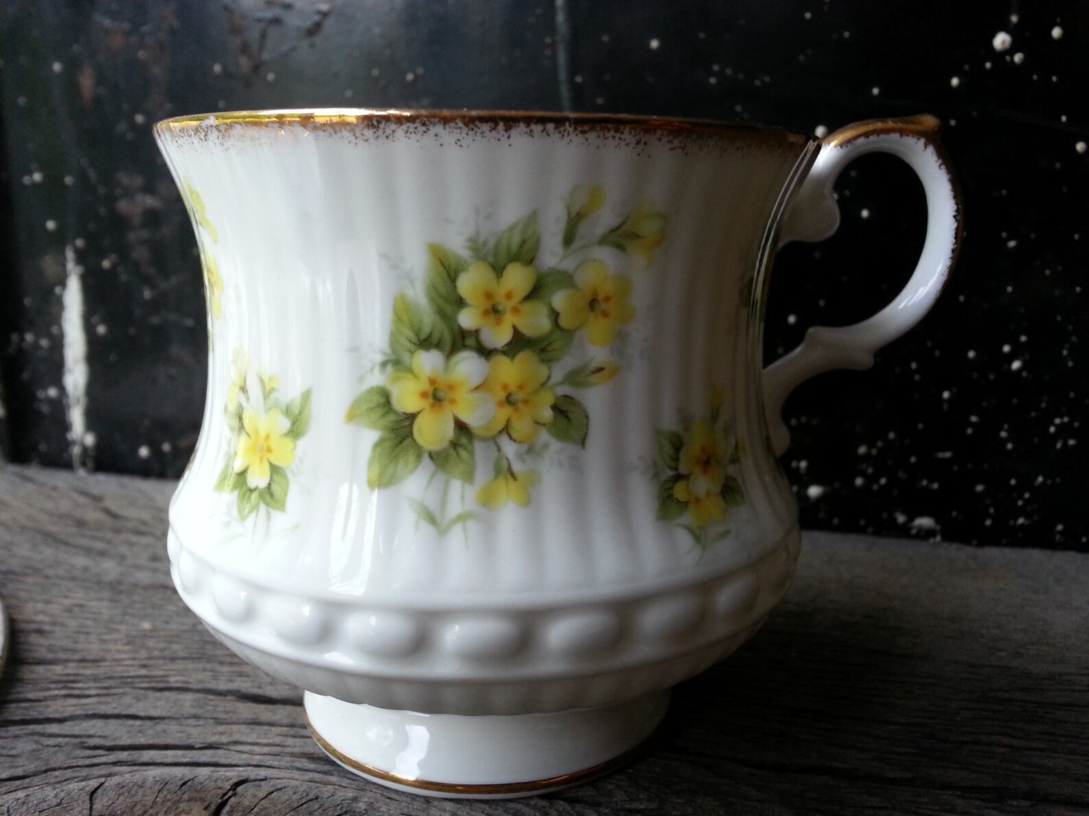 Vintage Queen's China "primrose" Part of the "bountyside Series" Footed ...
