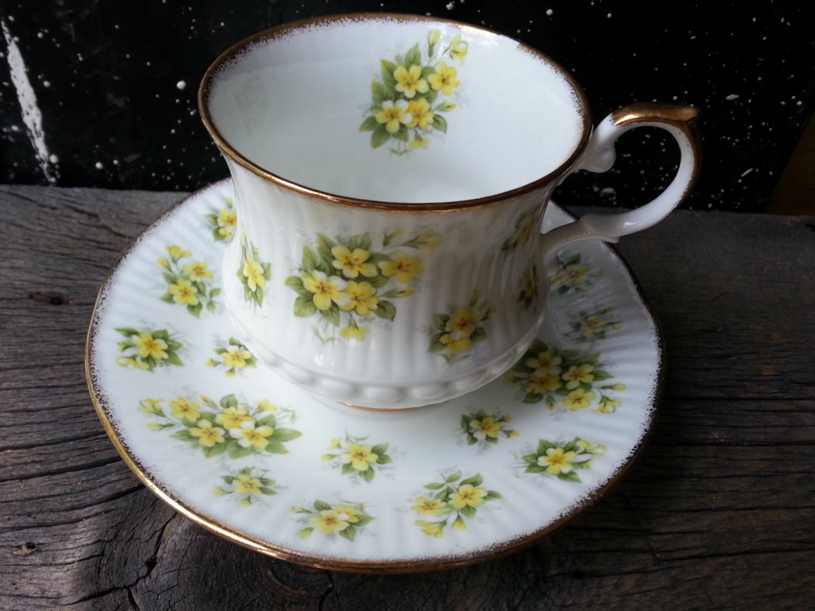 Vintage Queen's China "primrose" Part of the "bountyside Series" Footed ...