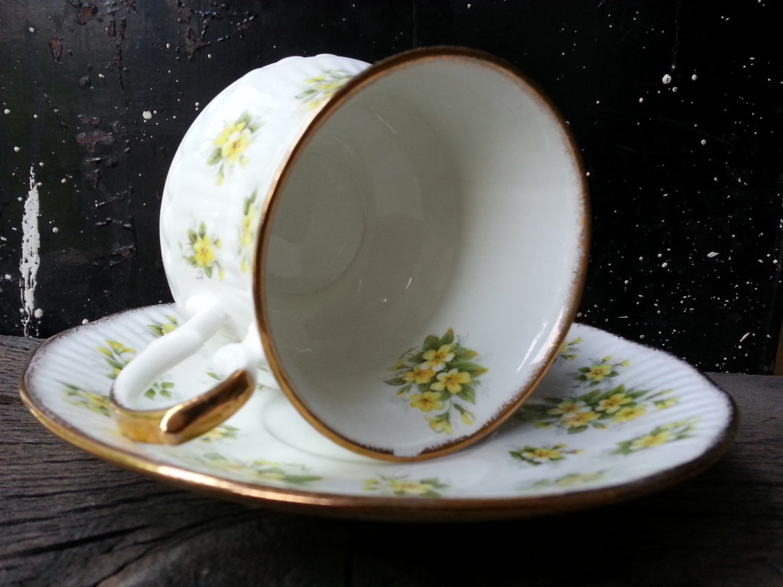 Vintage Queen's China "primrose" Part of the "bountyside Series" Footed ...