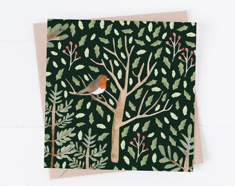 Spring Robin Blank Greeting Card - Etsy