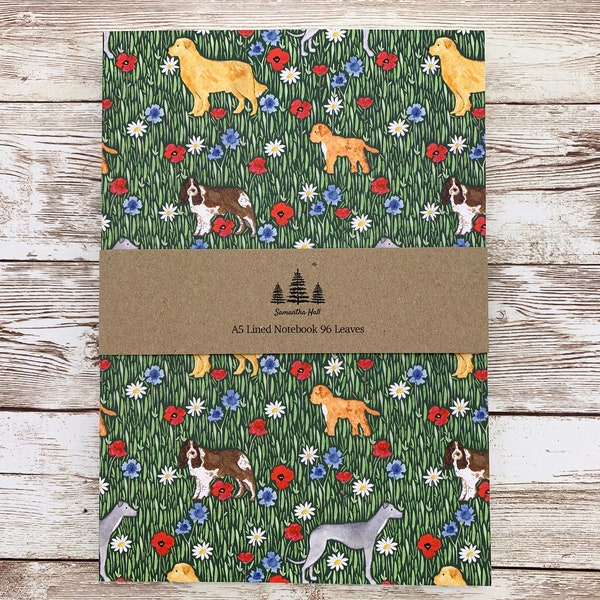 Dog Blank Notebook - Etsy