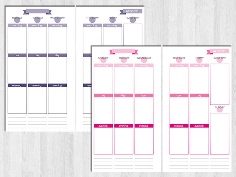 Erin Condren Style Printable Planner Kit PERSONAL SIZE Box - Etsy
