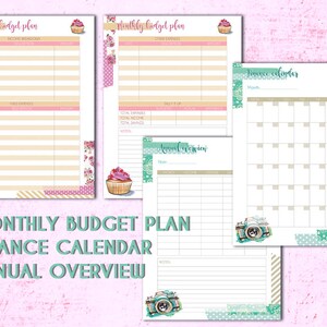 Happy Planner Finance Budget Planner Kakebo Printable Money Tracker ...
