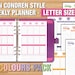Letter Size Big Happy Planner Printable Weekly and Monthly Planner ...