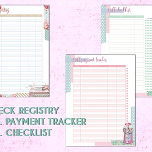 Happy Planner Finance Budget Planner Kakebo Printable Money Tracker ...