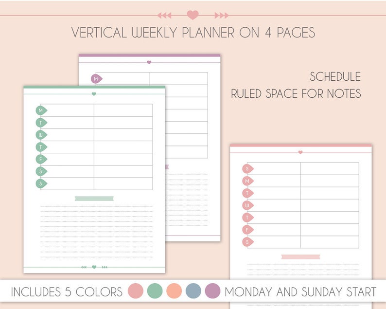 Big Happy Planner Essential Pack, Weekly Planner Monthly Planner ...