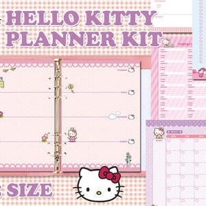 Printable A5 Planner Kit Cute Kawaii Weekly Planner Monthly Planner to ...