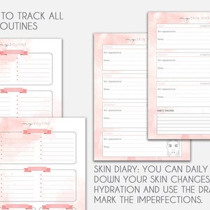 Skincare and Beauty Planner, Happy Planner - Etsy