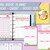 Letter Size Big Happy Planner Printable Weekly and Monthly Planner ...