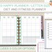 Happy Planner Printable Weekly Planner Inserts Big Happy Planner Letter ...