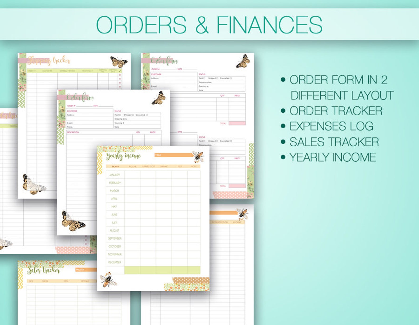 Small Business Planner Printable Etsy Online Business - Etsy