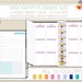 Mini Happy Planner Printable Undated Weekly Planner on 4 Pages - Etsy