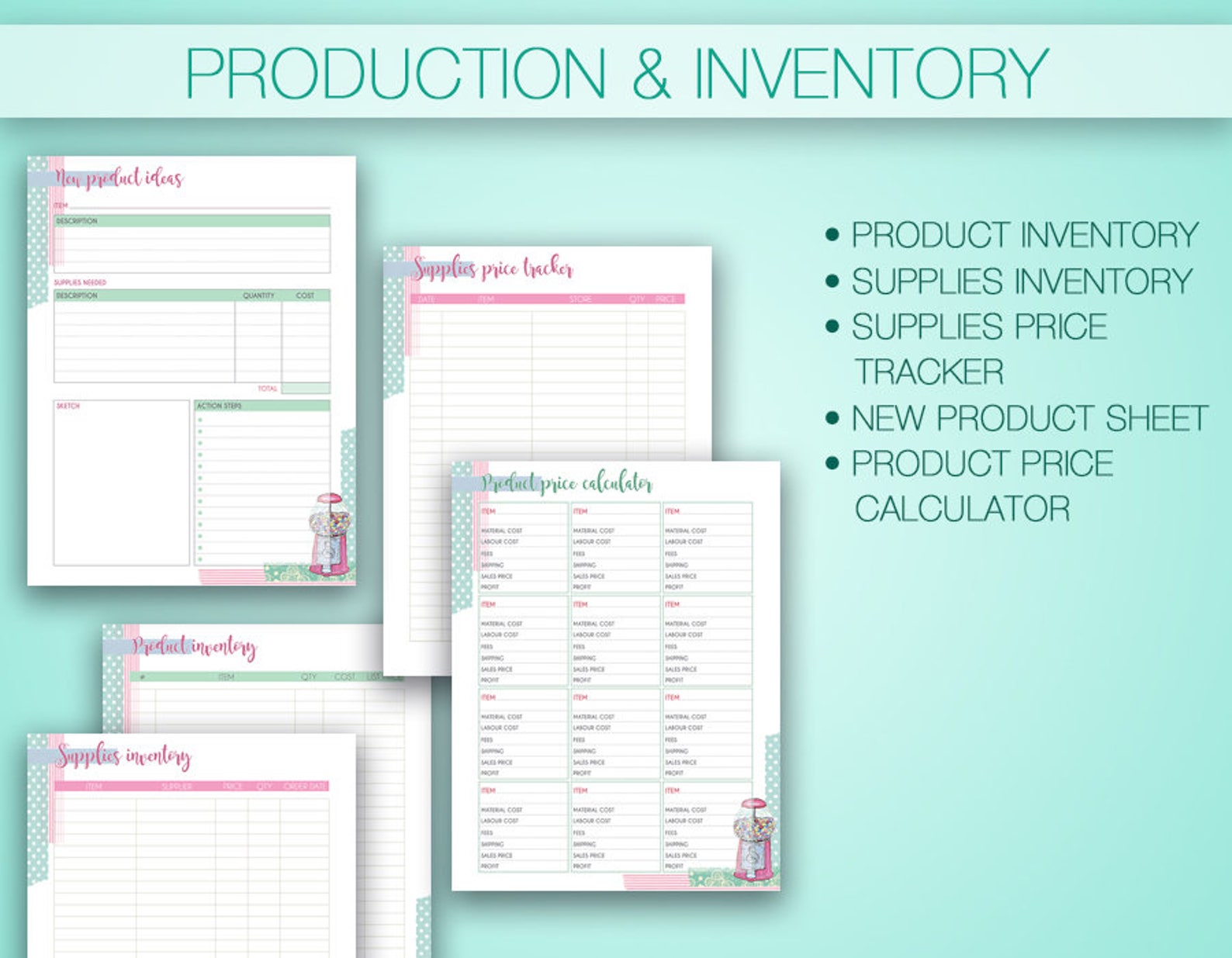 Small Business Planner Printable Etsy Online Business - Etsy