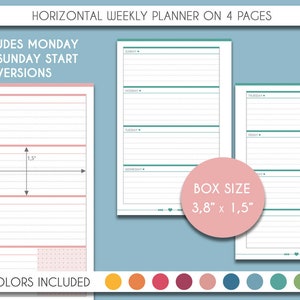 Mini Happy Planner Essential Pack, Weekly Planner, Monthly Planner ...