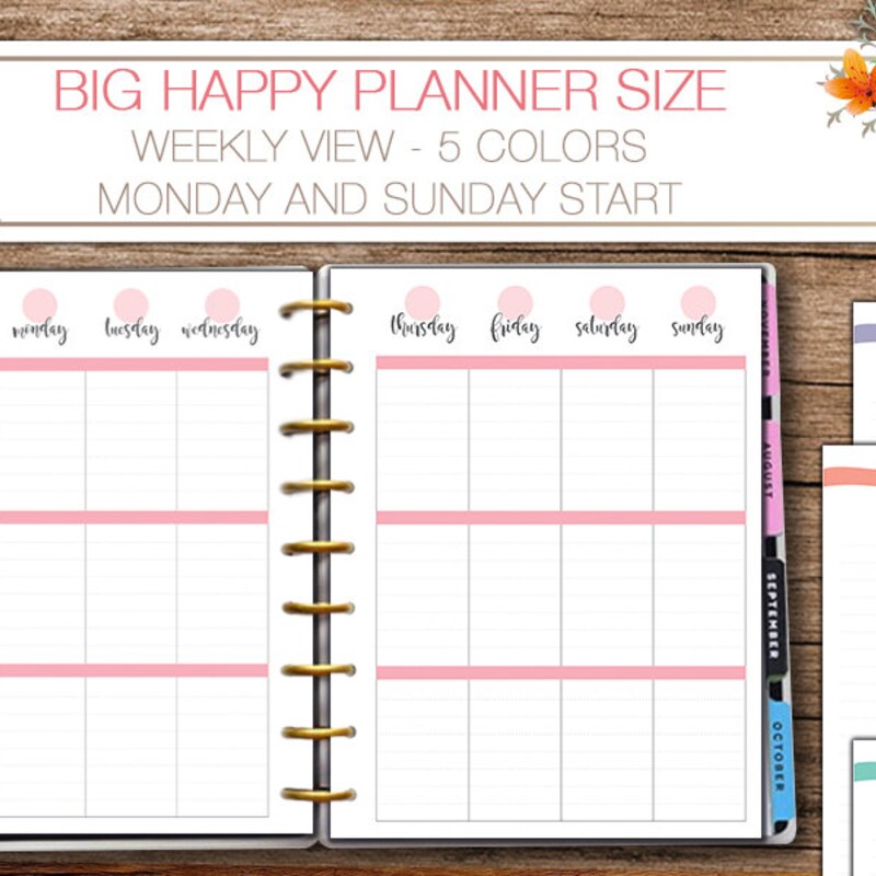 Happy Planner - Etsy