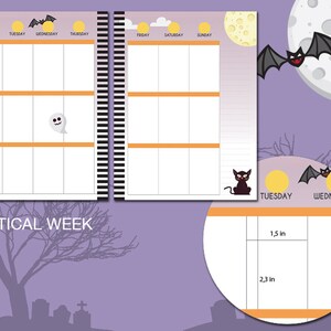 Happy Planner Halloween Planner Printable October Holiday Halloween ...