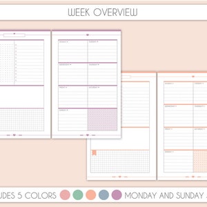 Mini Happy Planner Essential Pack, Weekly Planner, Monthly Planner ...