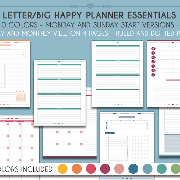 Happy Planner Big Kit - Etsy