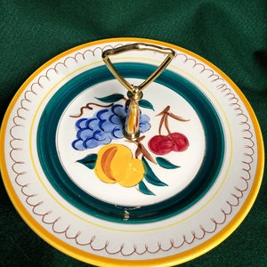 Stangl Vintage Fruit Pattern Plate - Etsy