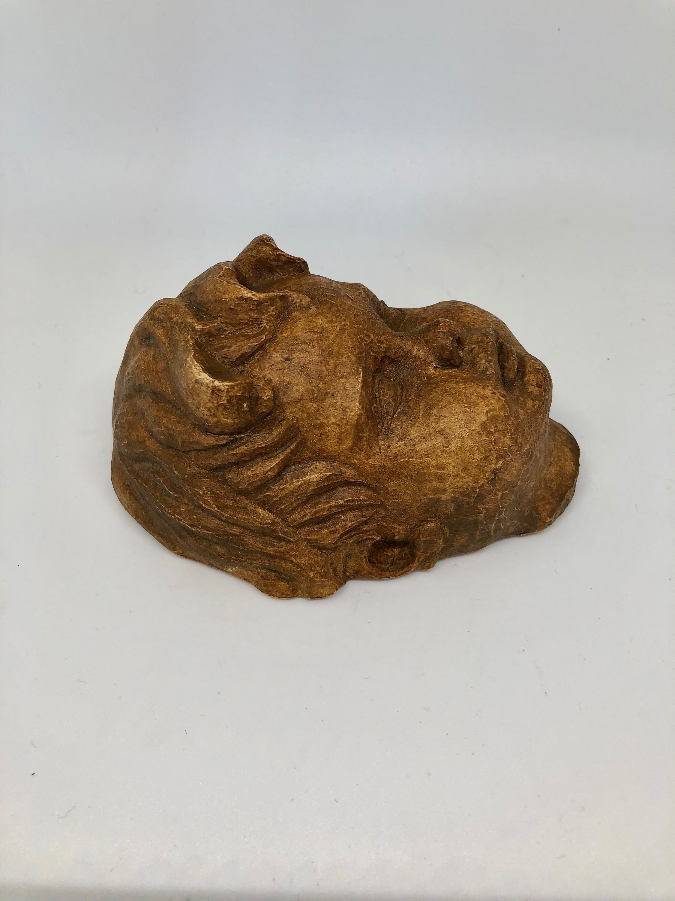 Vintage Ceracast Belgium Cherub Boy Face Wall Decoration - Etsy