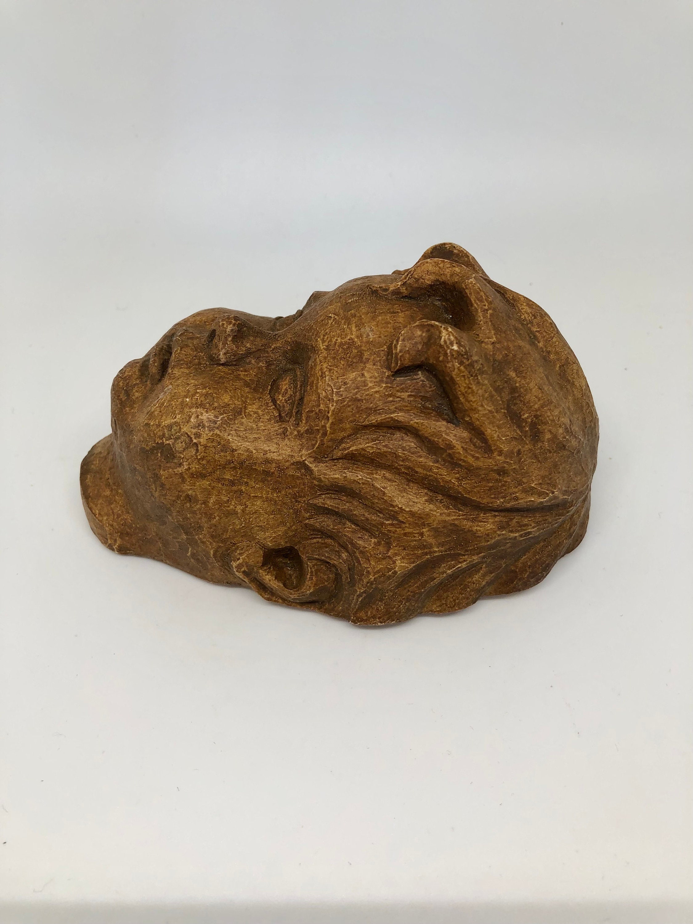 Vintage Ceracast Belgium Cherub Boy Face Wall Decoration - Etsy