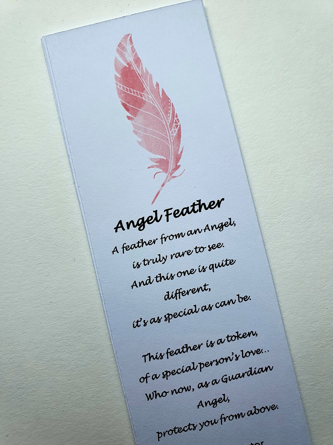 In Loving Memory Funeral Memorial Bookmarks 12 PACK | Etsy